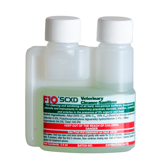 F10SCXD Veterinary Disinfectant 100 ml by F10 | Viva Pet Supply